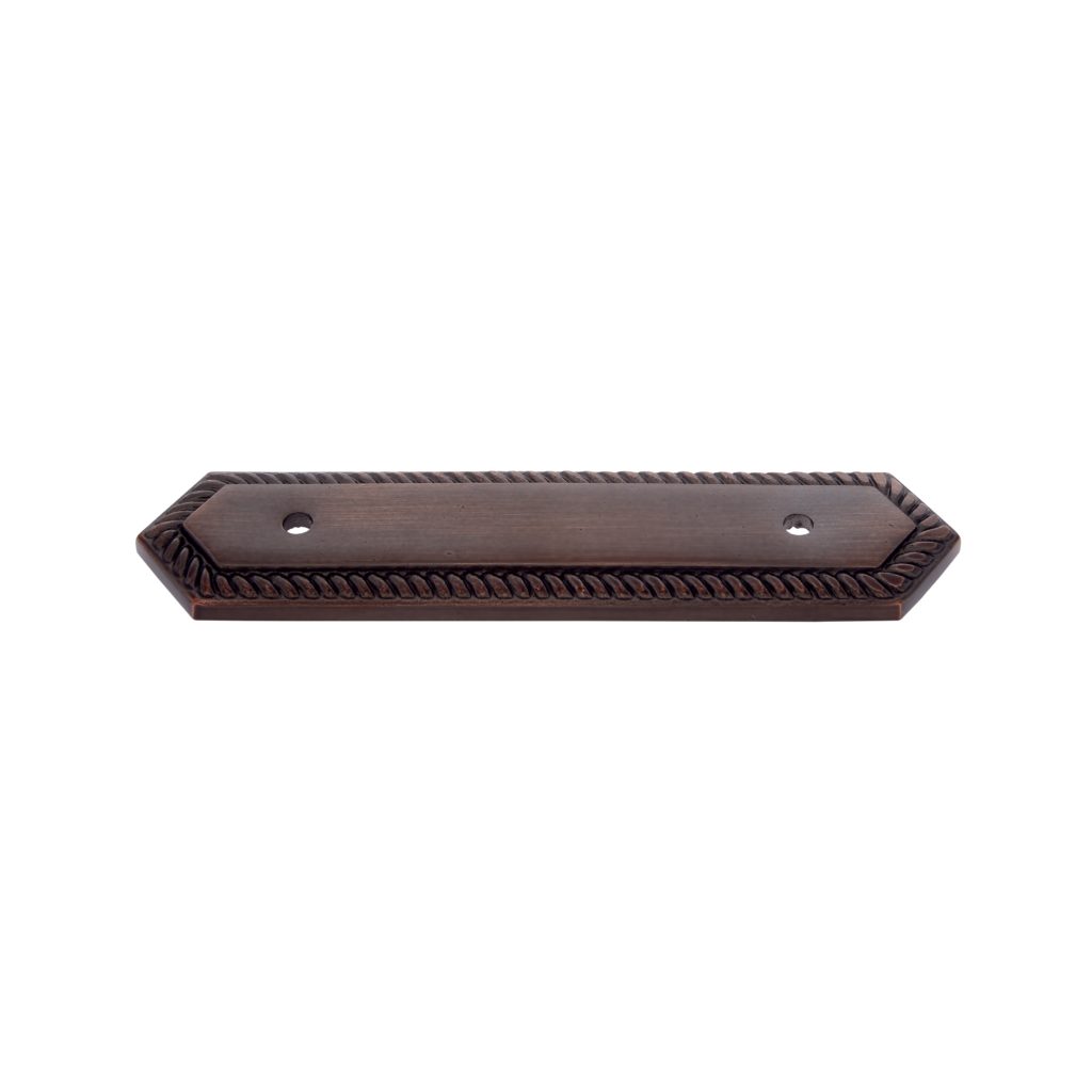 3" Classic Rope Pull Back Plate | JVJ Hardware