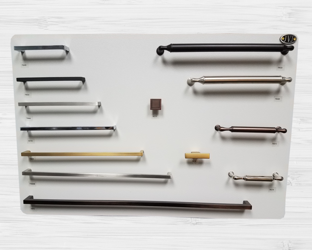 Cabinet Hardware Display Boards | JVJ Hardware