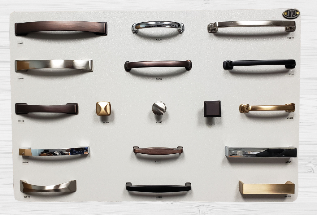 Cabinet Hardware Display Boards | JVJ Hardware