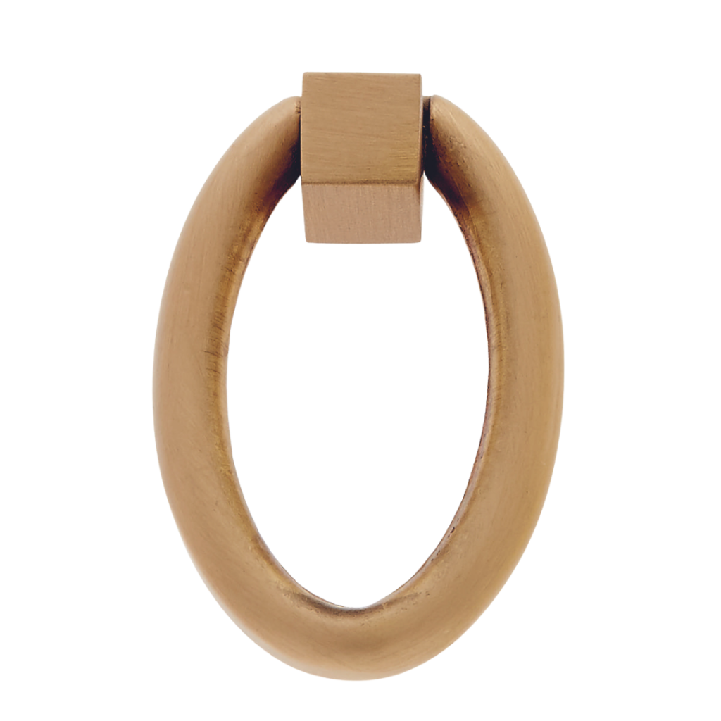 2" Plateau Oval Ring Drop Pull | JVJ Hardware